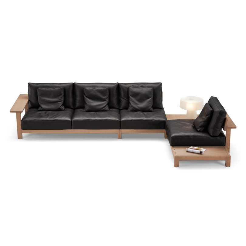 DIN-DIN Three Seater Sofa | Fabric