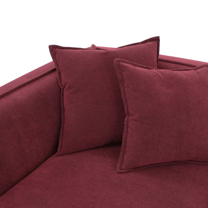 KAT-KAT Three Seater Corner Sofa | Fabric