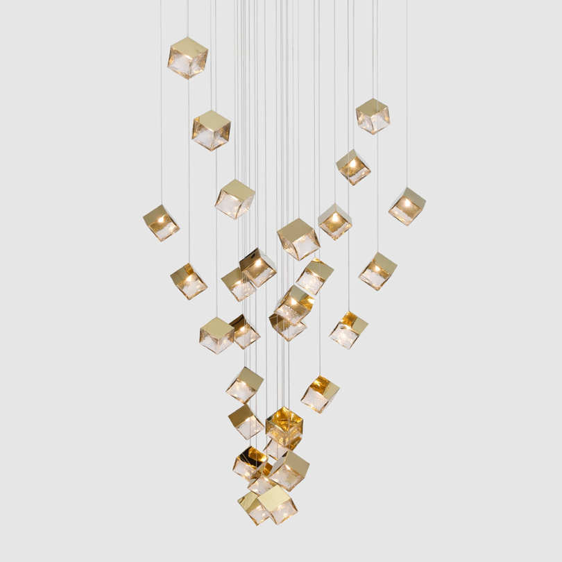 Cube Pendant | 22 Lights