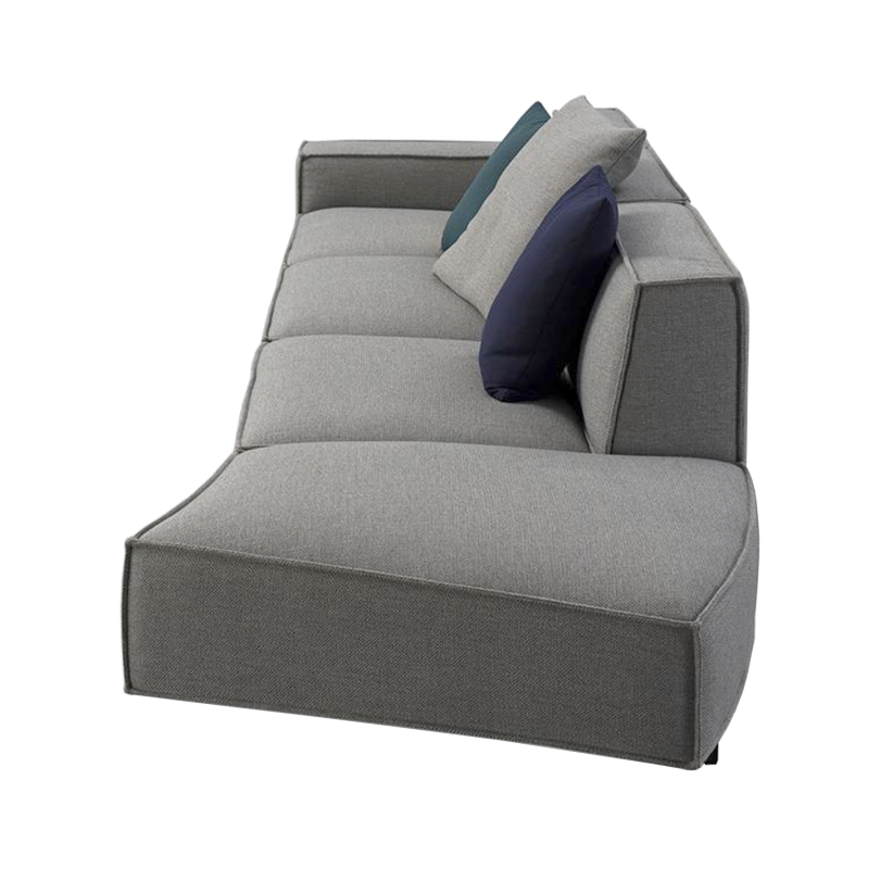 KAI-KAI Four Seater Open Arm Sofa | Fabric