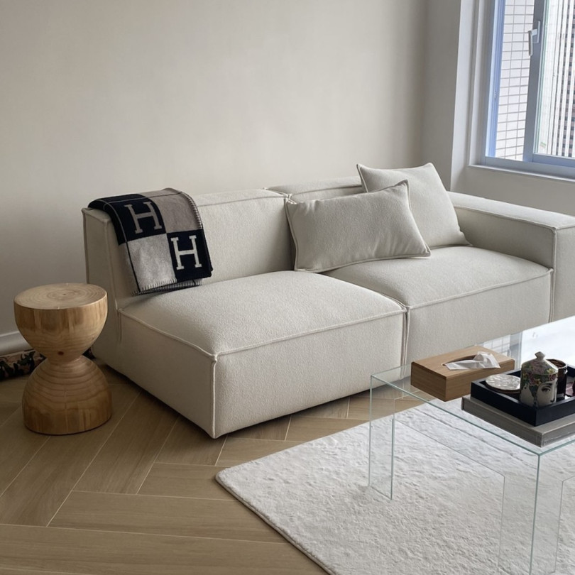 KI-KI Three Seater Sofa | Fabric